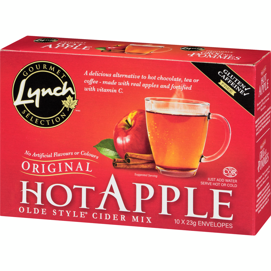 Lynch Original Gourmet Hot Apple Cider Mix 10x23g Envelopes – Pantry Canada