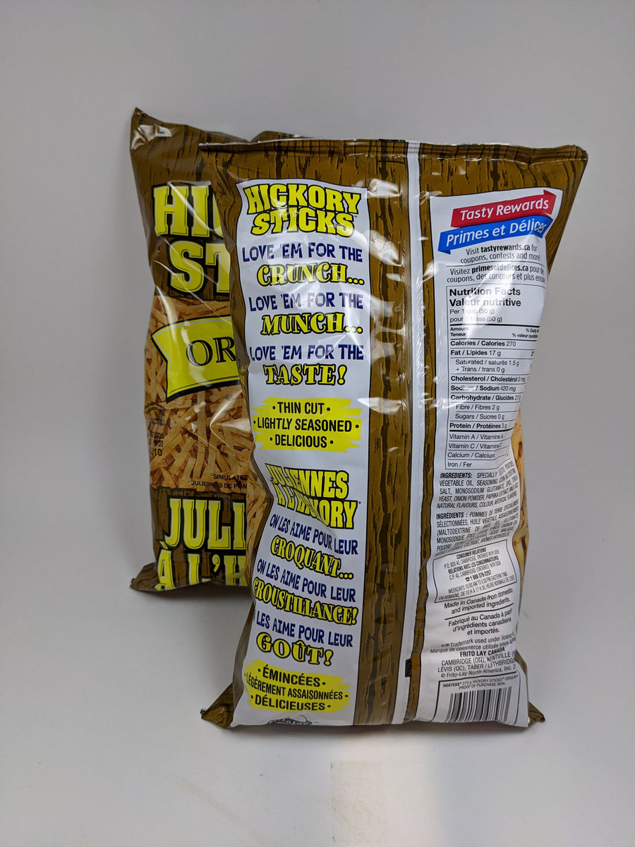 Hostess Hickory Sticks Two 275g Bags – Pantry Canada